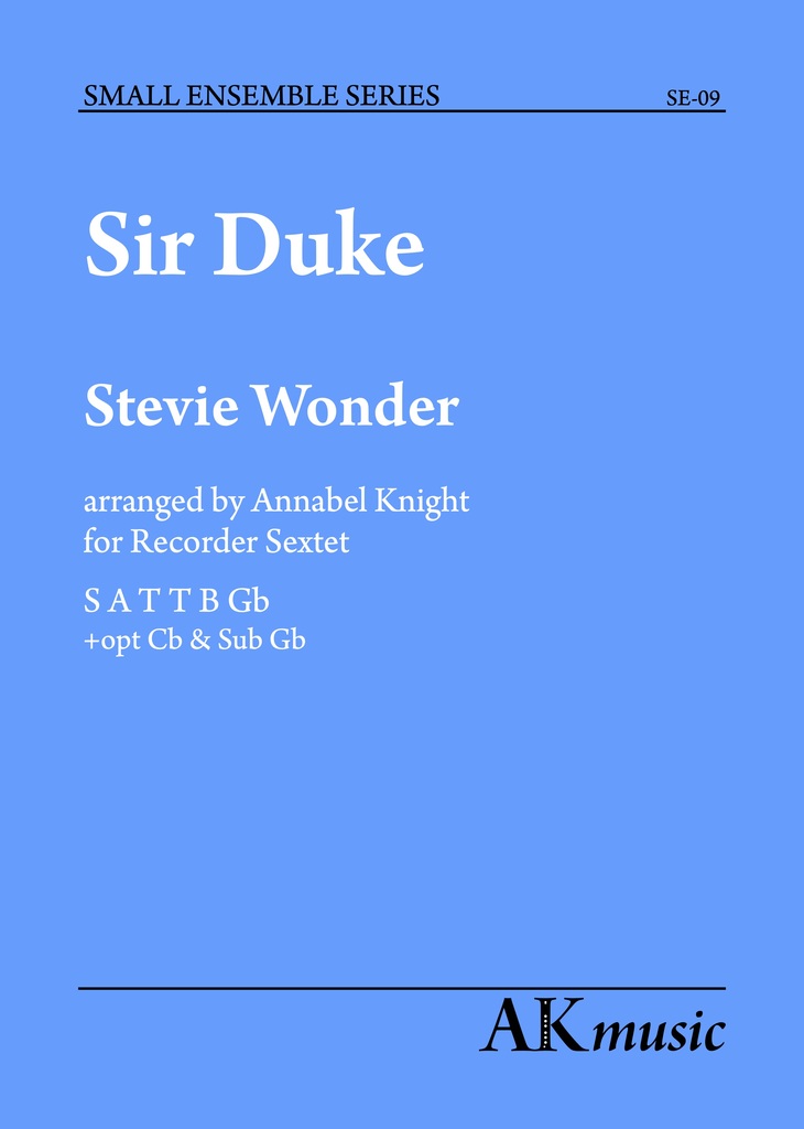 Sir Duke – Stevie Wonder – AK Music